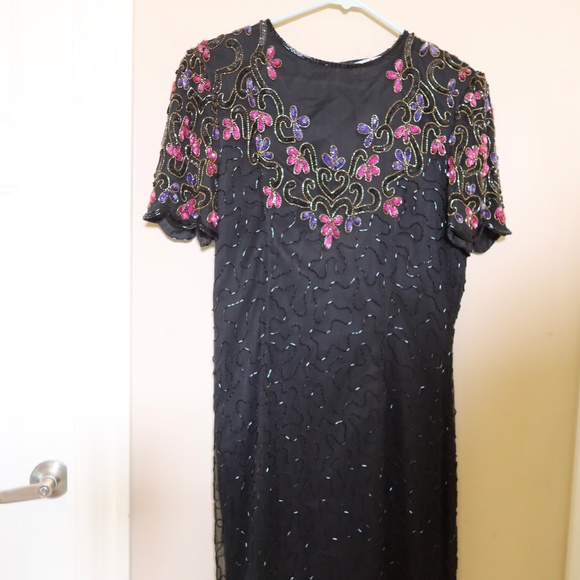 AP Ltd. | Dresses | Vintage 98s Sequined Dress | Poshmark